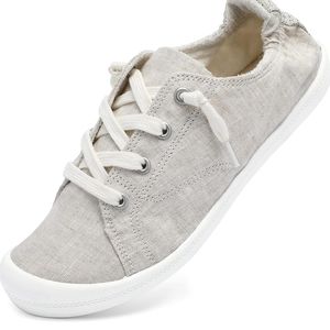 Josiny | Shoes | Womens Slip On Sneakers Comfort Casual Canvas Shoes ...